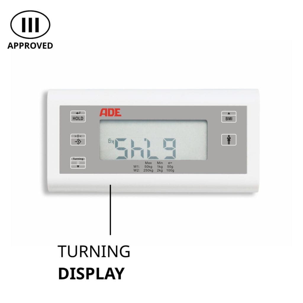 Approved electronic column weighing scale | ADE M320000-01 - ADE Germany
