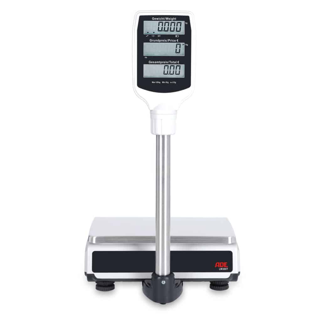 Approved Dual-Range Retail Scale | ADE LW300T Series - ADE Germany