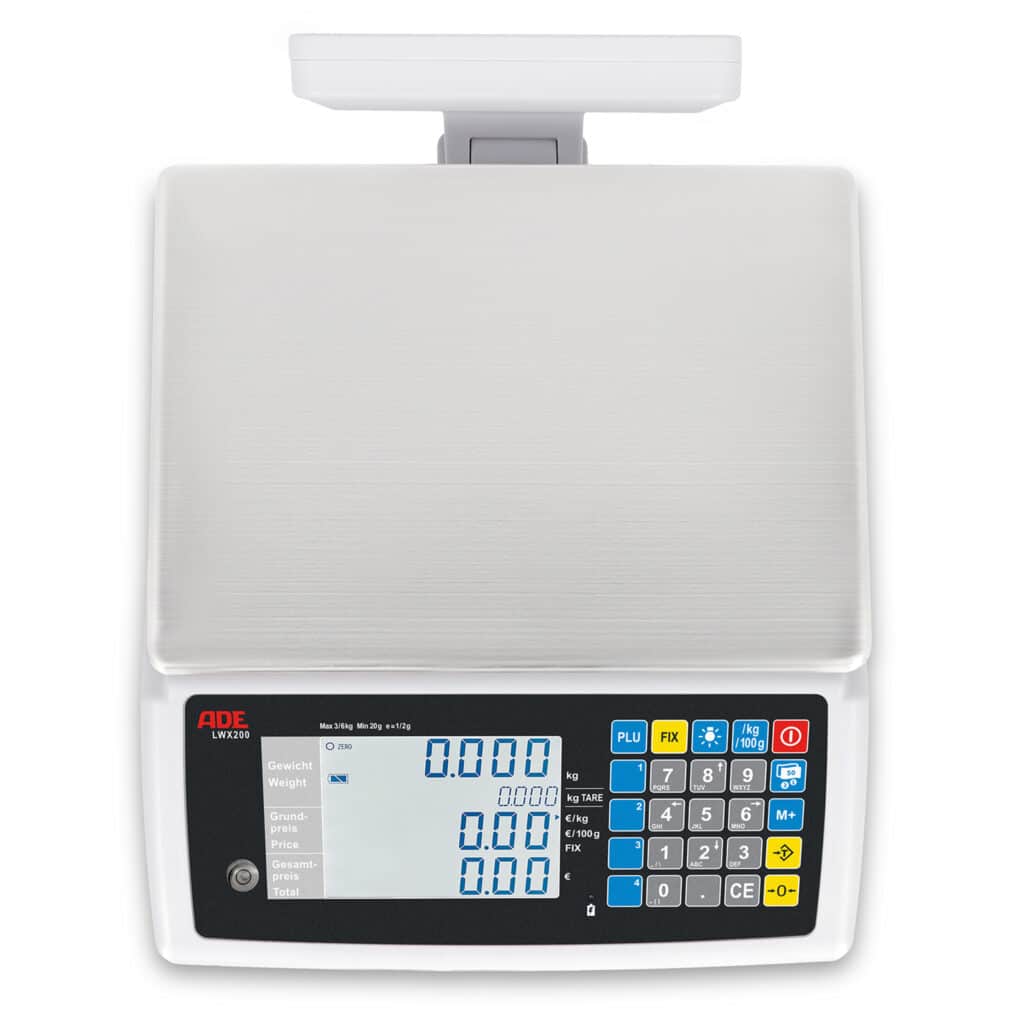 Approved Dual-Range Retail Scale | ADE LWX200 Series - ADE Germany