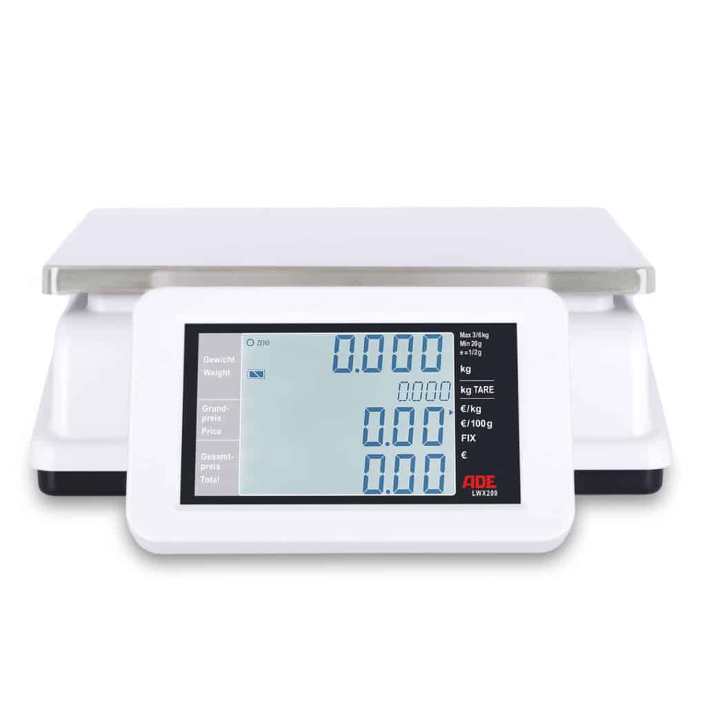 Approved Dual-Range Retail Scale | ADE LWX200 Series - ADE Germany